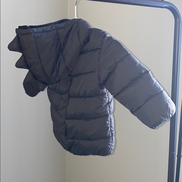 Zara | Jackets & Coats | Nwt Zara Baby Dinosaur Spike Puffer Jacket ...